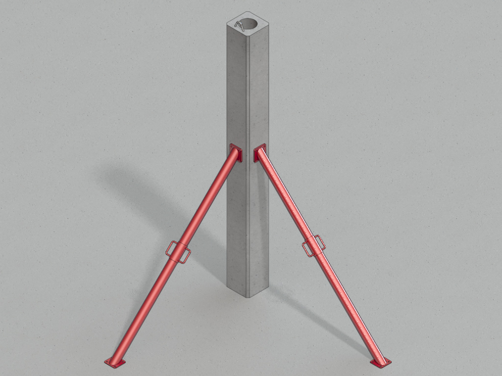 Planchers-Acor Poteaux